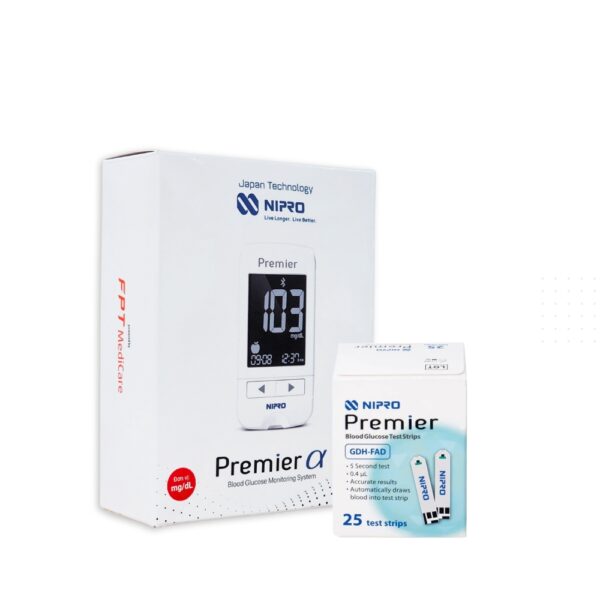 Máy đo đường Huyết Nipro Premier Alpha - Công Nghệ Nhật Bản - ICHIGO